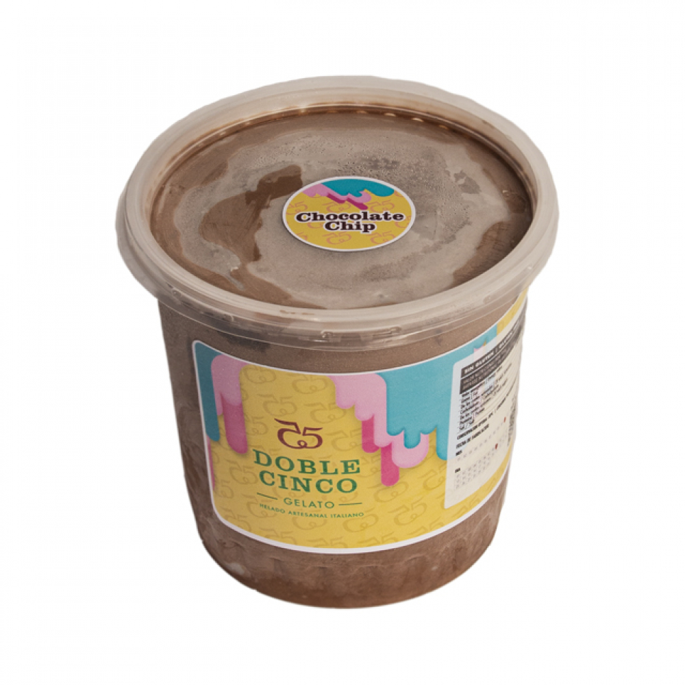 Helado artesanal italiano -gelato- chocolate chip (1 L) - Mercadito ...