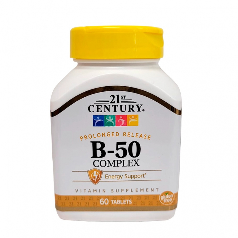 Complejo B-50 de Liberación Prolongada (60 tabletas) - Mercadito Hola ...
