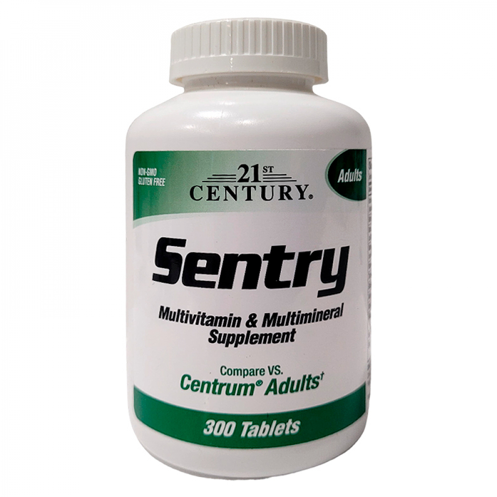 Suplemento multivitamínico y multimineral para adultos Sentry (300 ...
