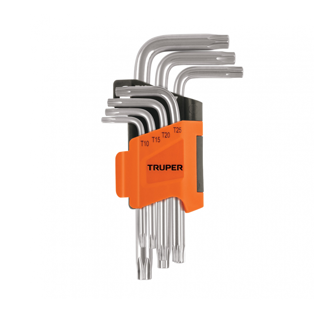 Juego de 7 llaves torx con organizador Truper TORX-7C - Mercadito Hola ...