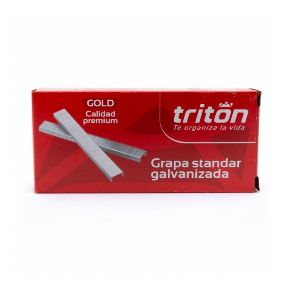 Grapa -presilla- estándar galvanizada Tritón - Mercadito Hola America