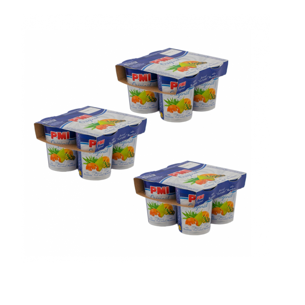 Yogurt sabor macedonia Pmi Original (12 x 120 g / 4.23 oz) - Mercadito ...