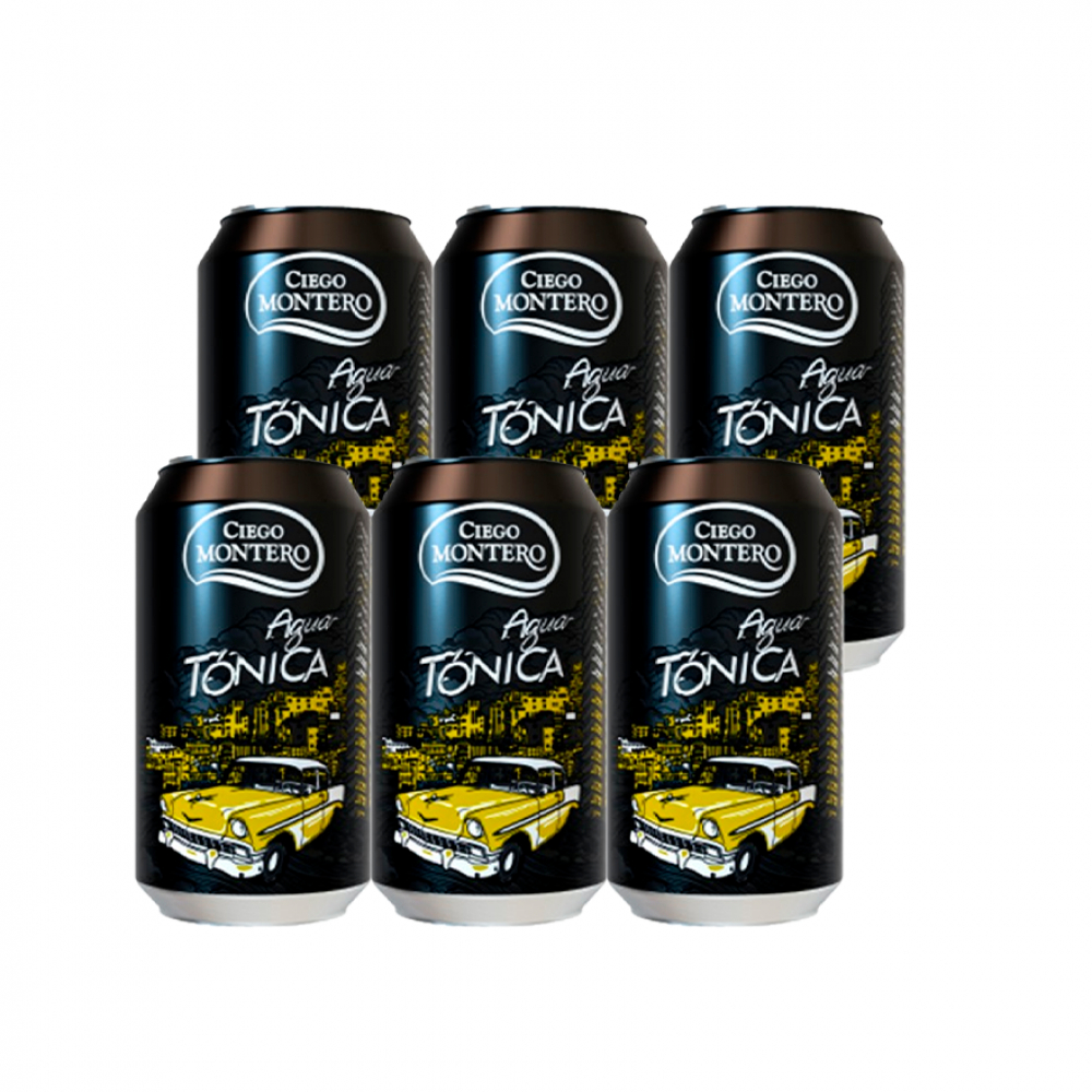Agua tónica Ciego Montero (6 x 355 ml) - Mercadito Hola America
