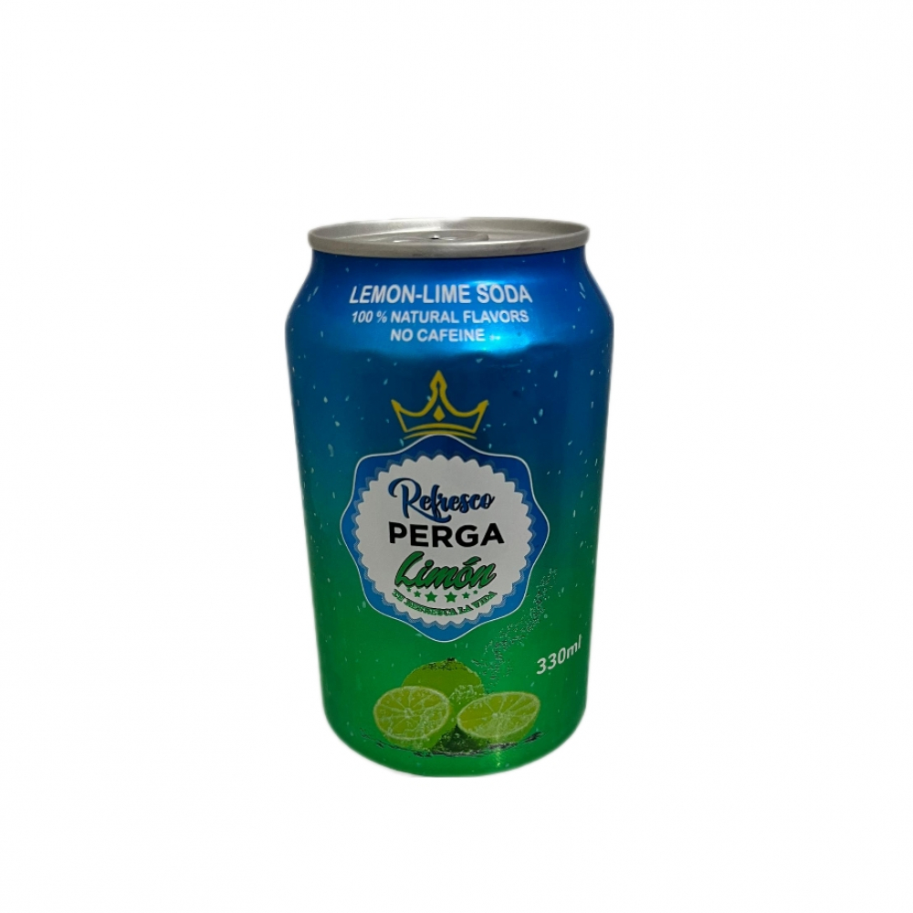 Refresco sabor lima-limón Perga (330 ml) - Mercadito Hola America