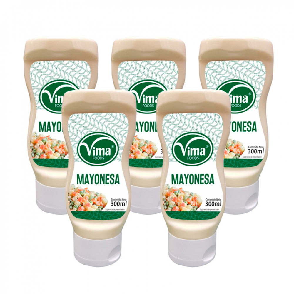 Mayonesa Vima Foods (5 x 300 ml) - Mercadito Hola America