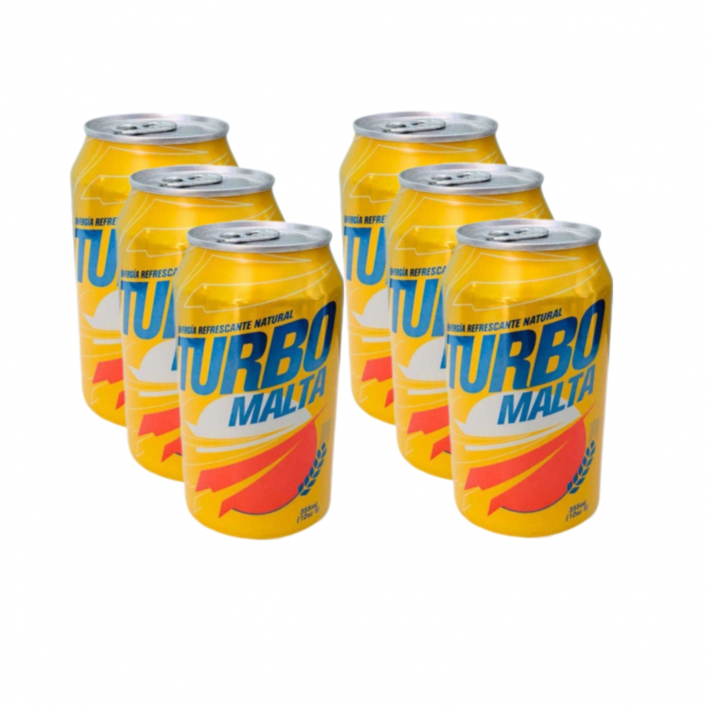 Malta Turbo (6 x 355 ml) - Mercadito Hola America