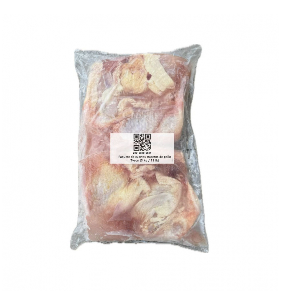Paquete de cuartos traseros de pollo Tyson (5 kg / 11 lb) - Mercadito ...