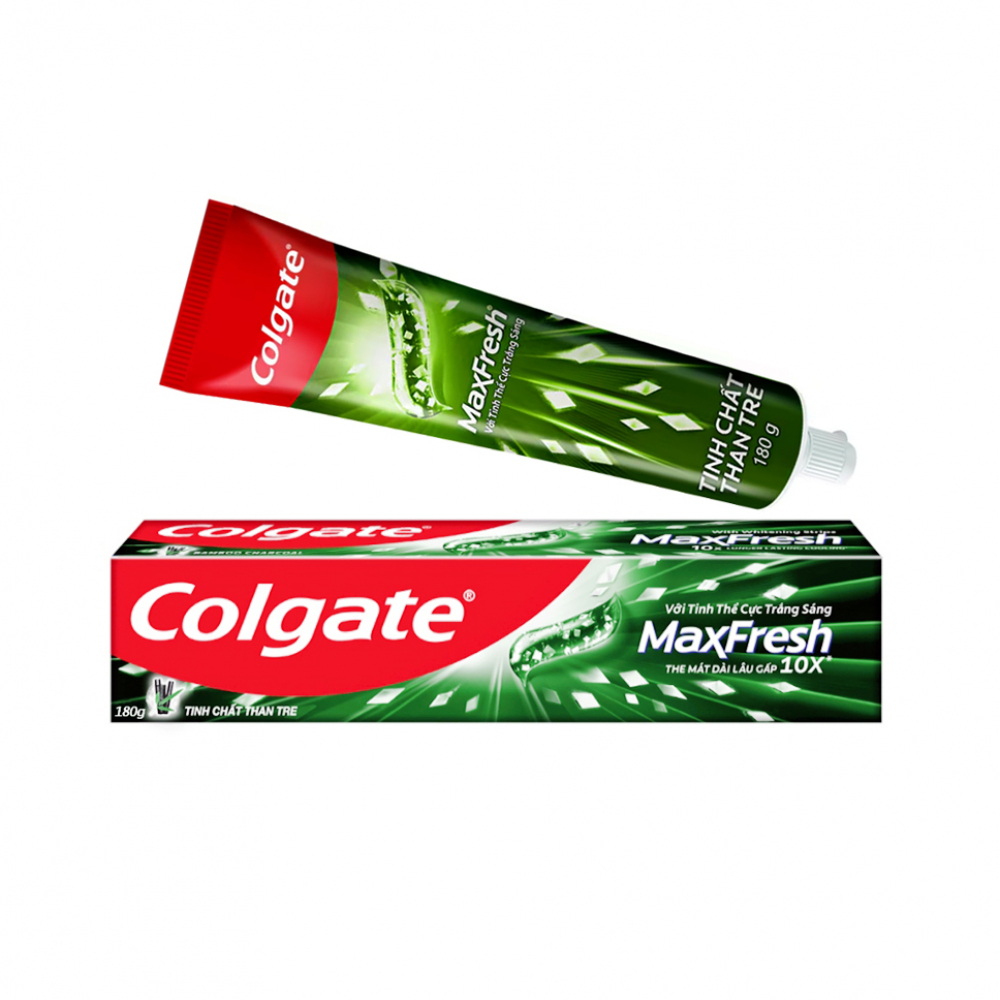 Pasta dental Bamboo Charcoal Max Fresh Colgate (180 g / 6.34 oz ...