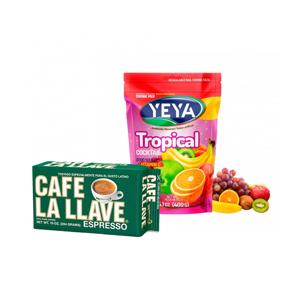 Café La Llave + Refresco instantáneo sabor Tropical - Mercadito Hola ...