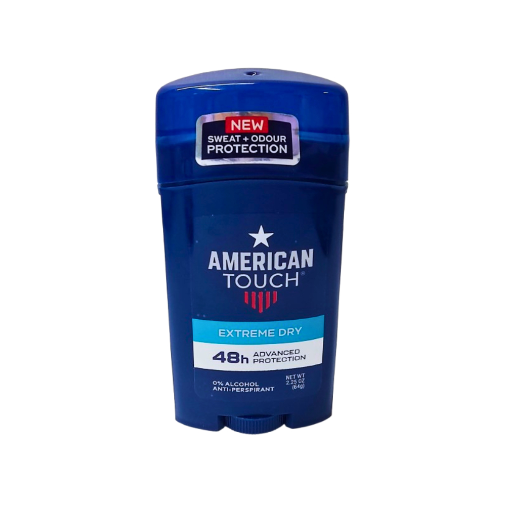 Desodorante en barra extreme dry American Touch (64 g / 2.25 oz ...