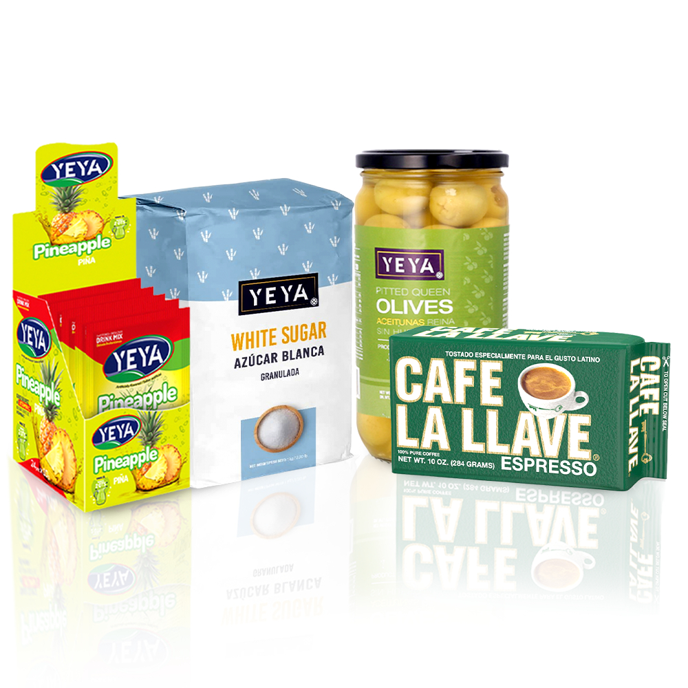 Combo Café Cubano: Azúcar Yeya + Café La Llave + Aceituna Reina ...