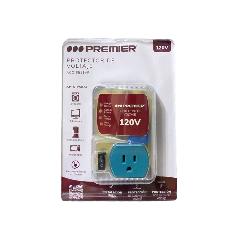 Protector de voltaje 120 V Premier - Mercadito Hola America